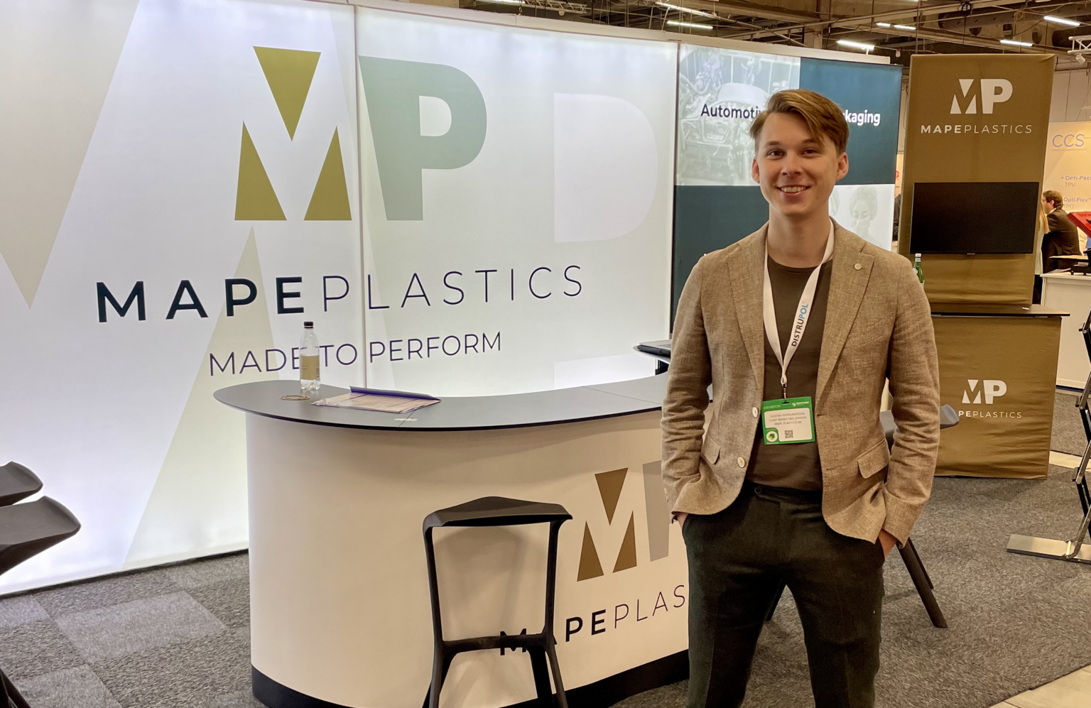 Mape Plastics exhibits Elmia Polymer - Mape Plastics